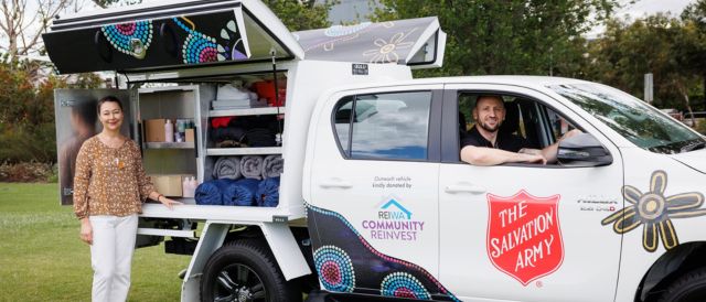 REIWA-sponsored outreach vehicle hits the streets to support the Salvos ...