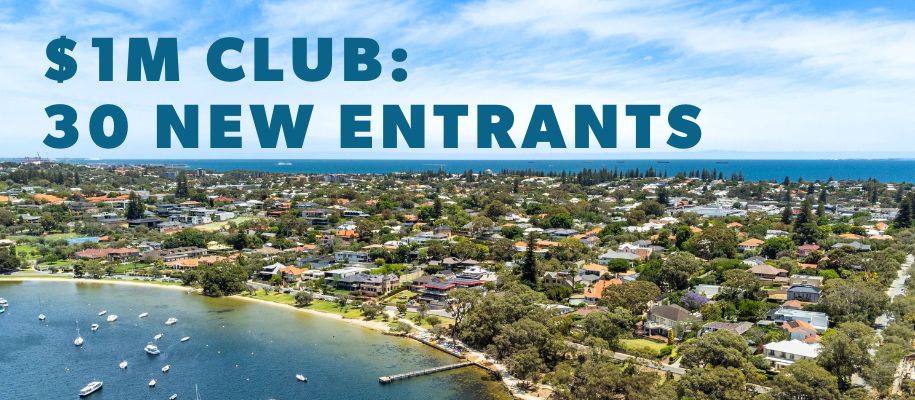 30 suburbs joined Perth’s million-dollar club in 2023-24 - REIWA